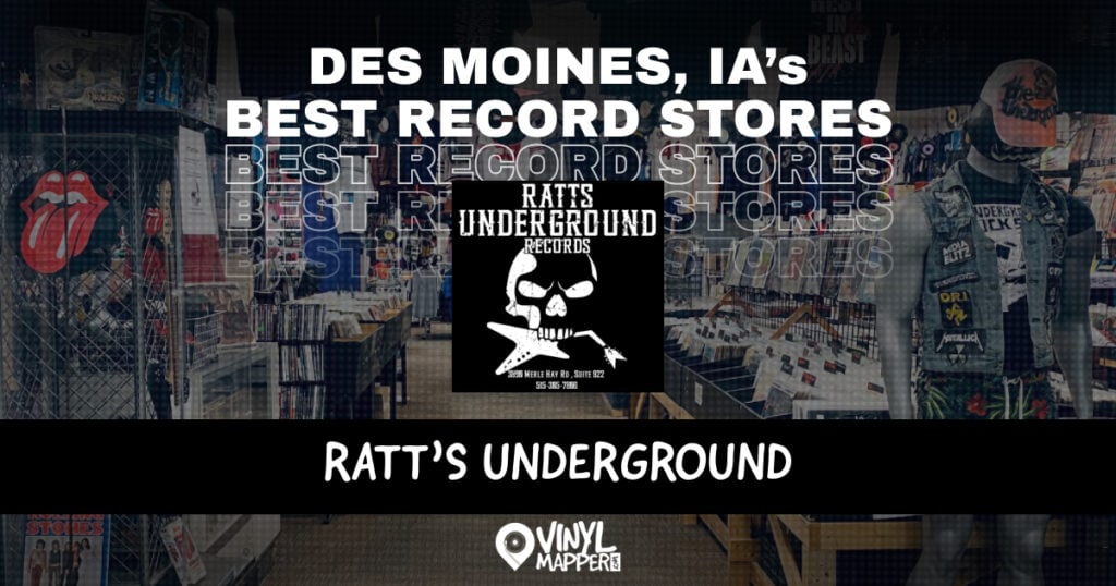 The 6 Best Record Stores in Des Moines, IA | VinylMapper.com